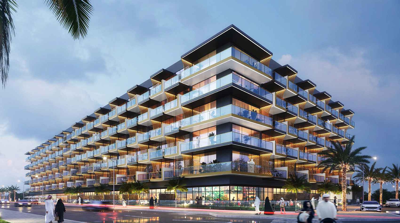 Binghatti Crescent at Jumeirah Village Circle